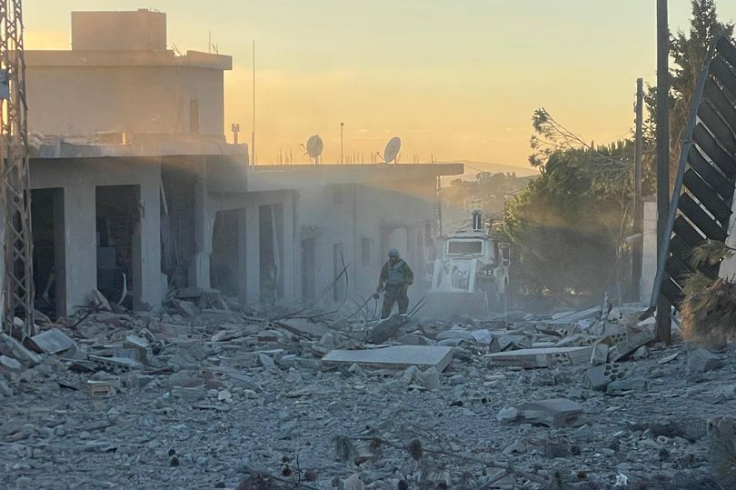 Irish peacekeepers in Lebanon safe after troops caught up in an Israeli ...