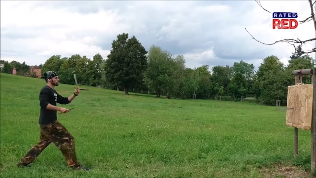 The Deadly Precision of a World-Champion Knife Thrower
