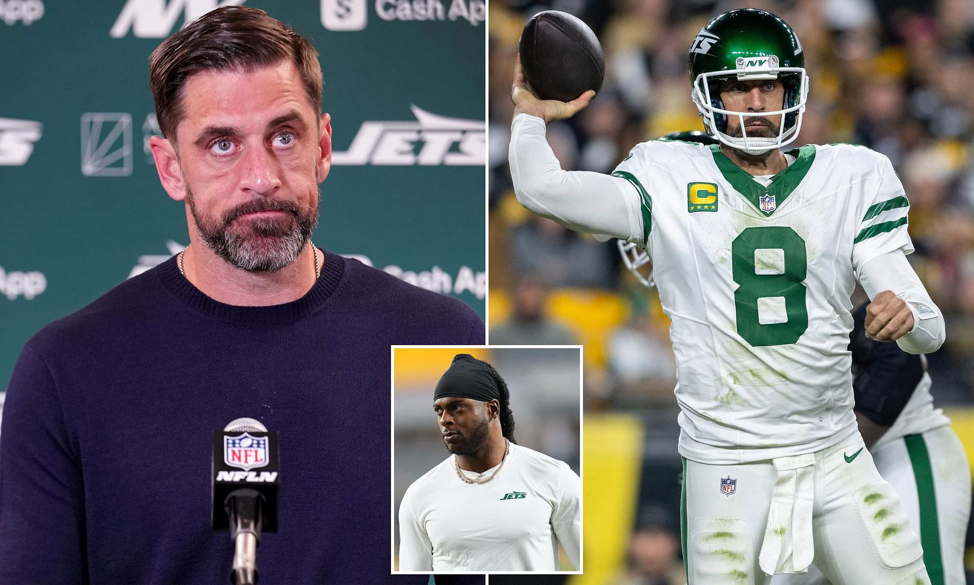 Aaron Rodgers admits he's 'got to play better' as Jets are annihilated ... Aaron Rodgers admits he's 'got to play better' as Jets are annihilated ...