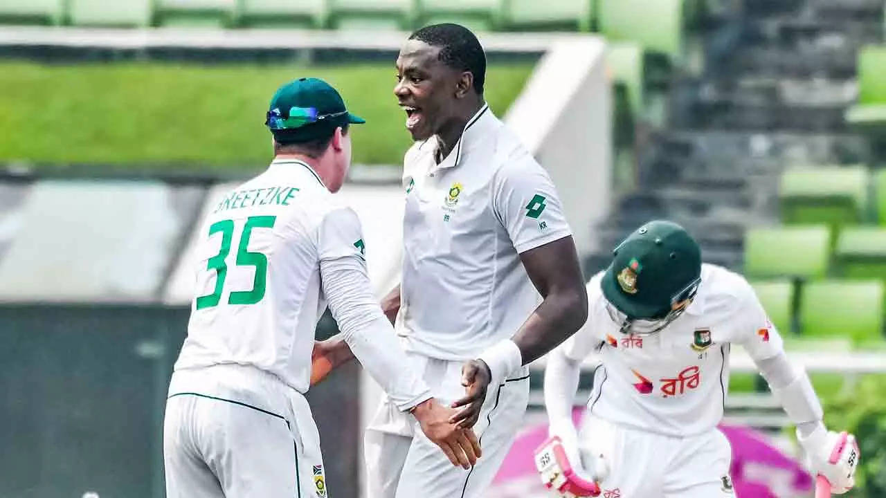 Watch: Kagiso Rabada becomes fastest to complete 300 Test wickets Watch: Kagiso Rabada becomes fastest to complete 300 Test wickets