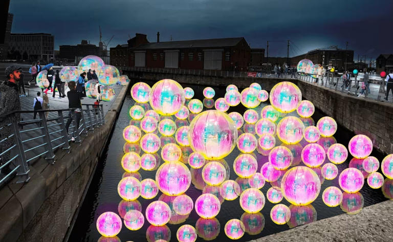 River of Light 2025 Liverpool dates confirmed as magical installations ...