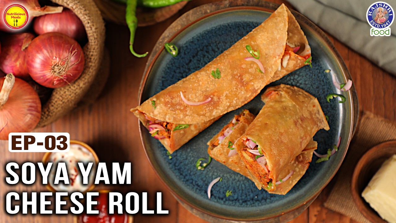 Soya Chilli Cheese Yam Roll