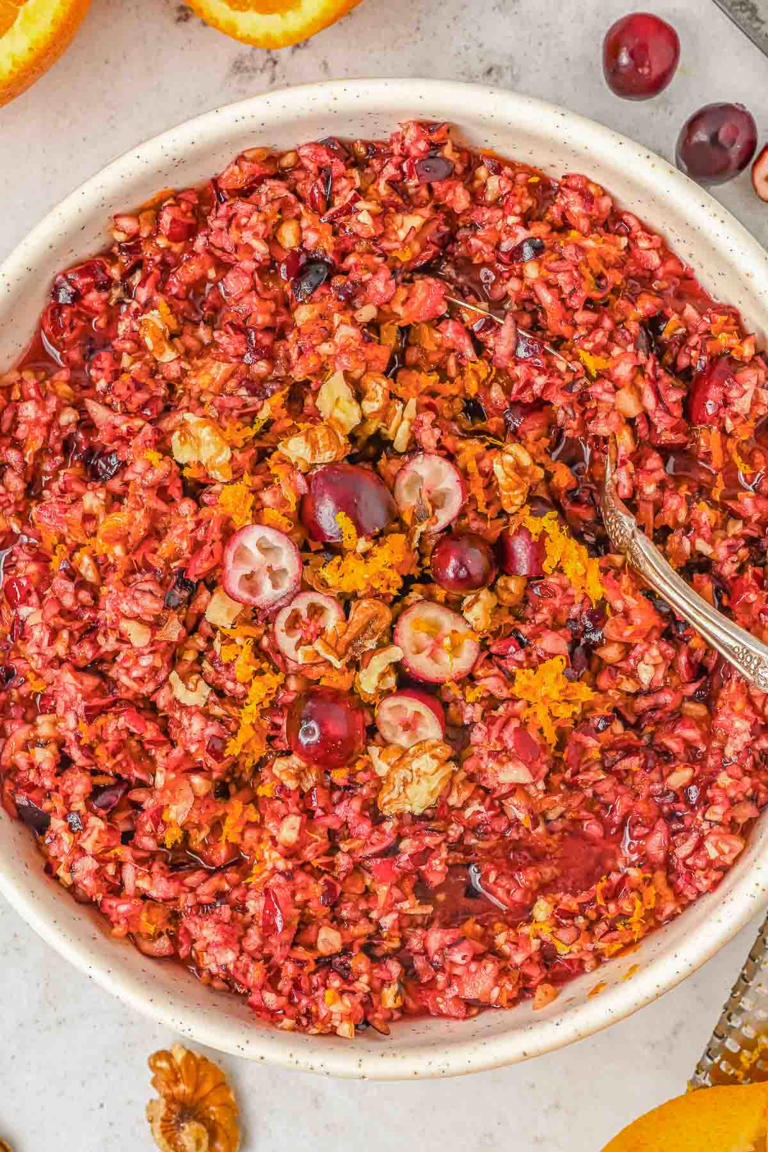 Cranberry Orange Relish