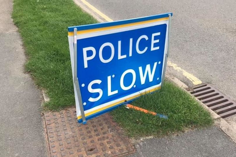 Police issue A56 update after crash between Rising Bridge and ...