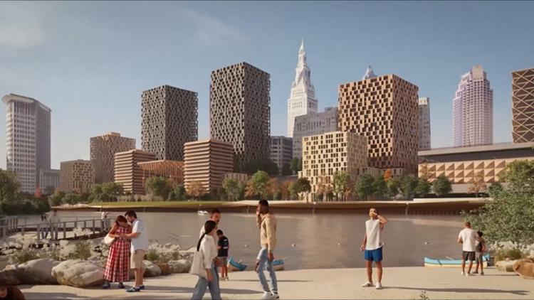 First phase of Bedrock's 'The Riverfront Cleveland' development gets $9 ...