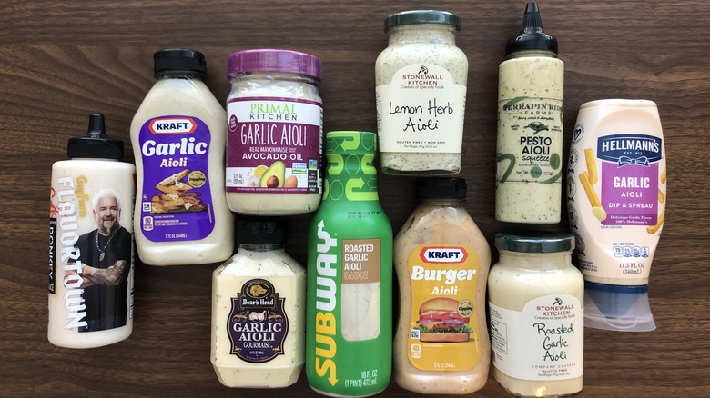 10 Store-Bought Aioli, Ranked Worst To Best
