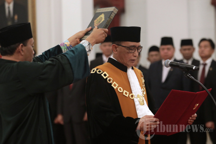 Pengucapan Sumpah Jabatan Ketua Mahkamah Agung Pengucapan Sumpah Jabatan Ketua Mahkamah Agung