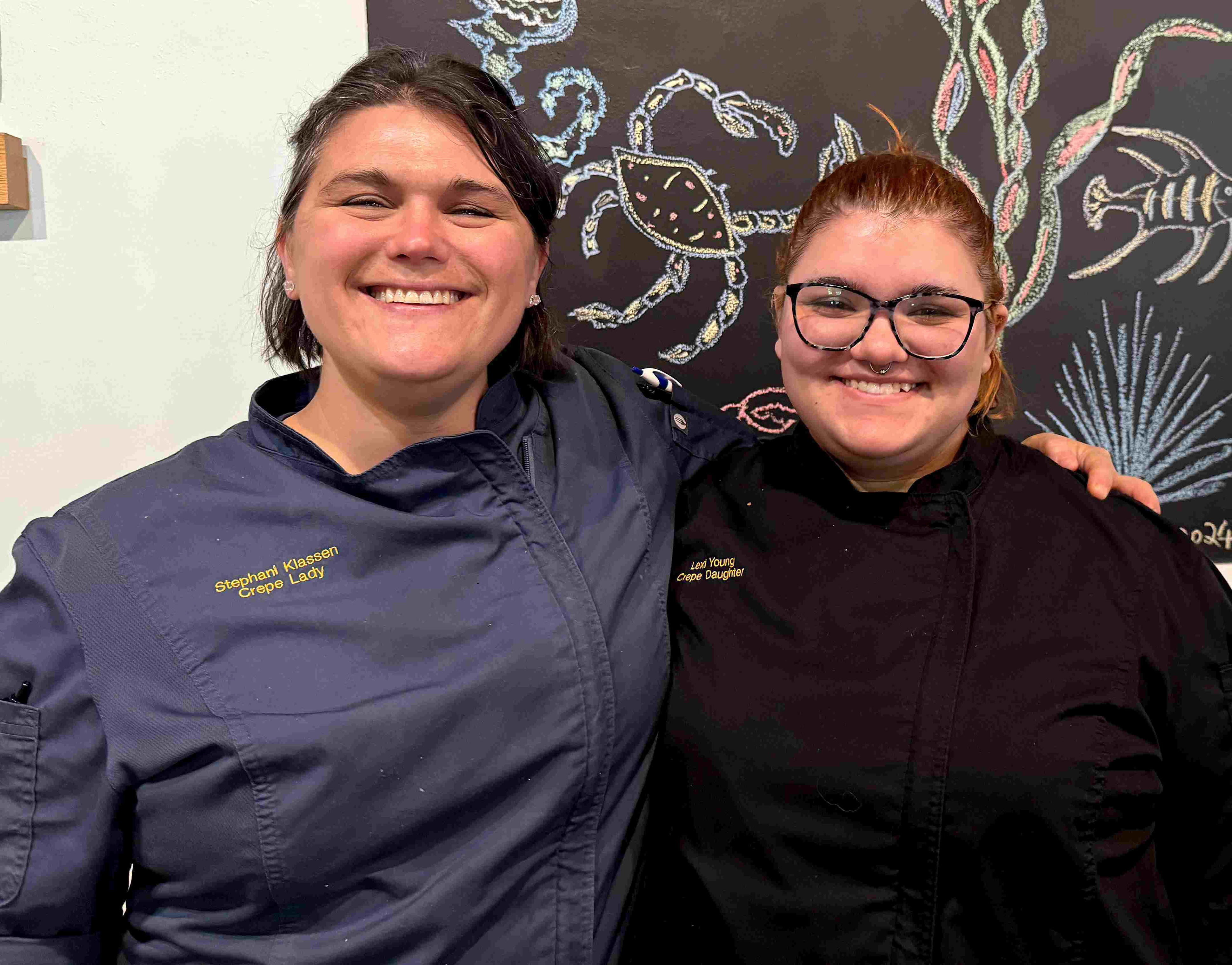 New spot leaves Give a Crepe's owner lots of space to fill with her ...