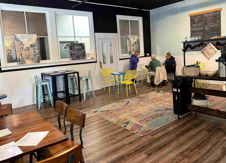 New spot leaves Give a Crepe's owner lots of space to fill with her ...