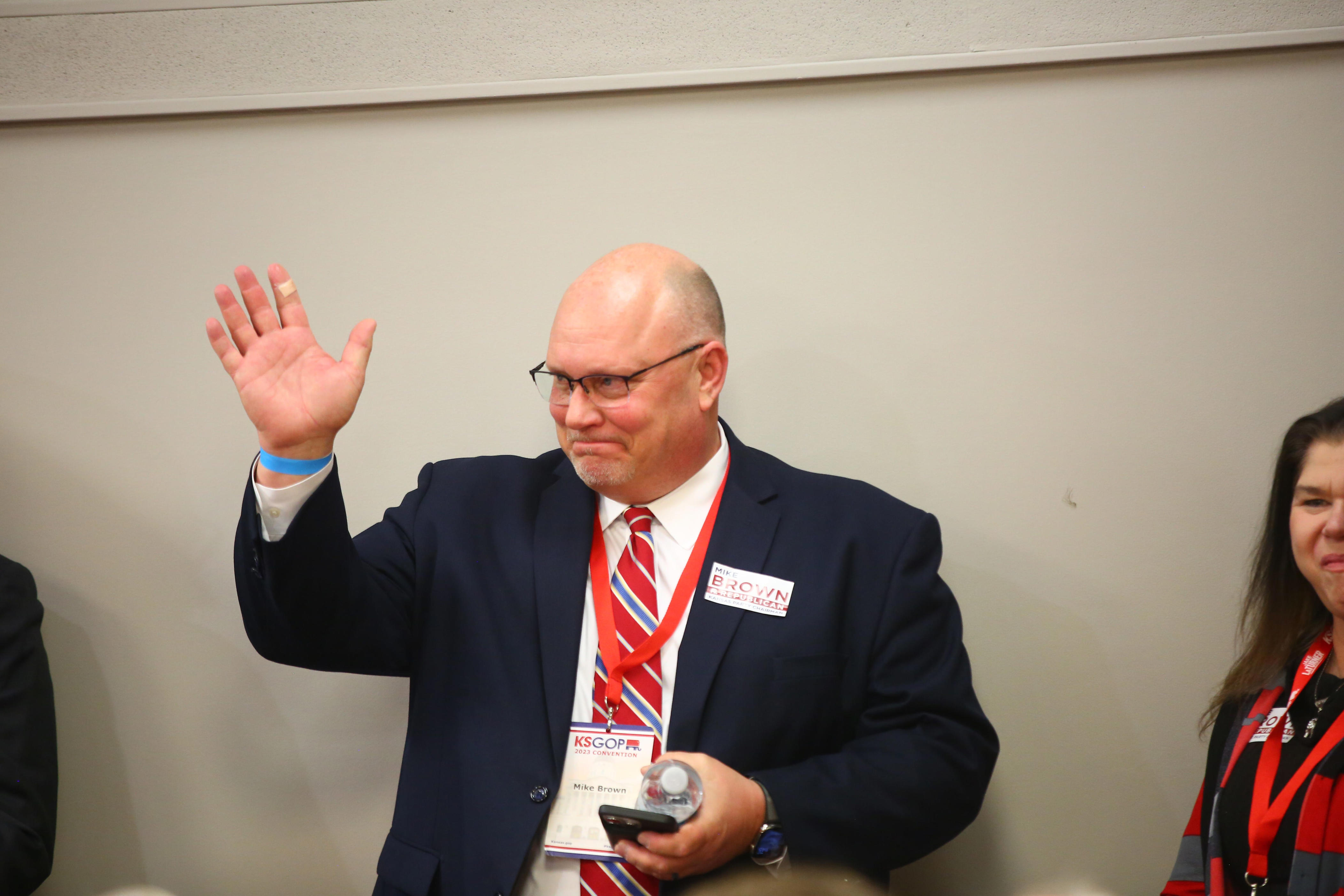 Kansas State GOP chair Mike Brown won't seek reelection after one term