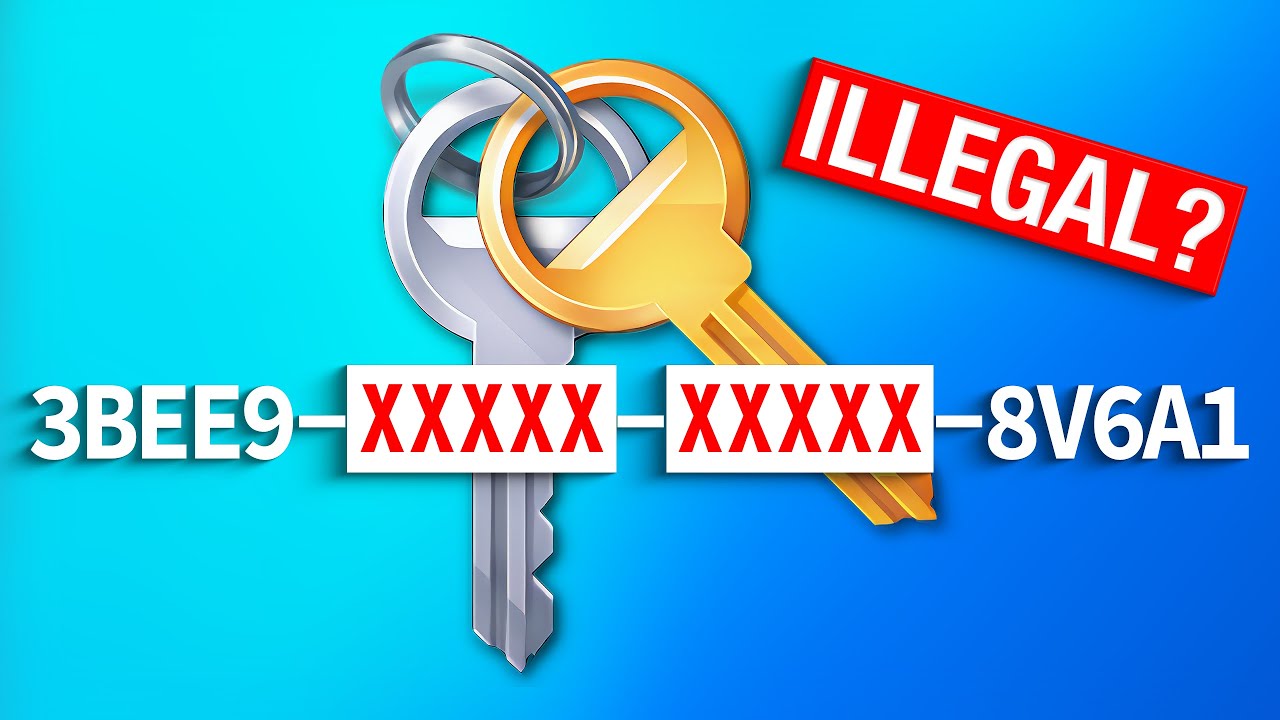 Generic Windows Keys Explained: Legal or Not for You