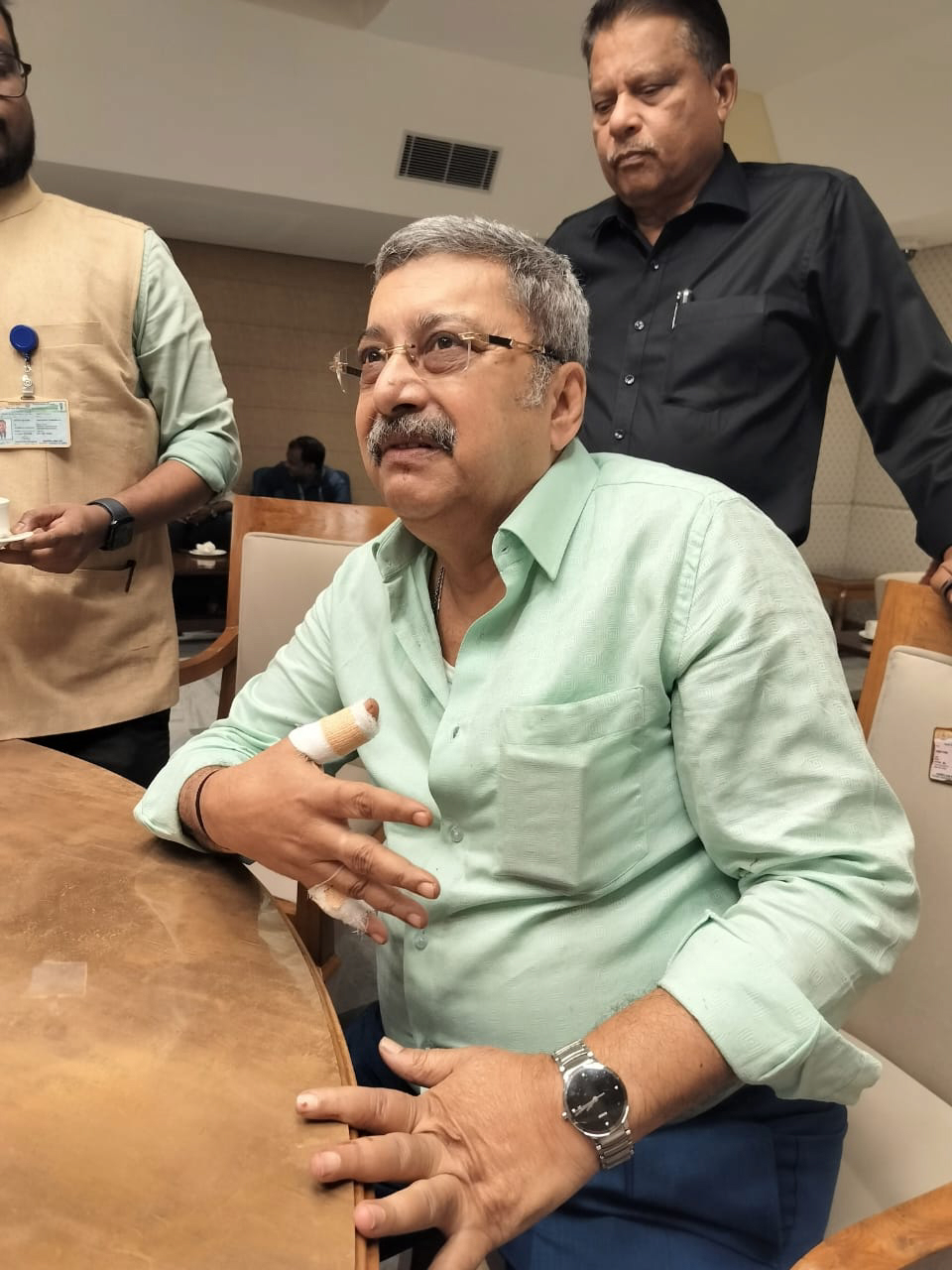 Waqf meet: Day's suspension for TMC's Kalyan Banerjee as he smashes ... Waqf meet: Day's suspension for TMC's Kalyan Banerjee as he smashes ...