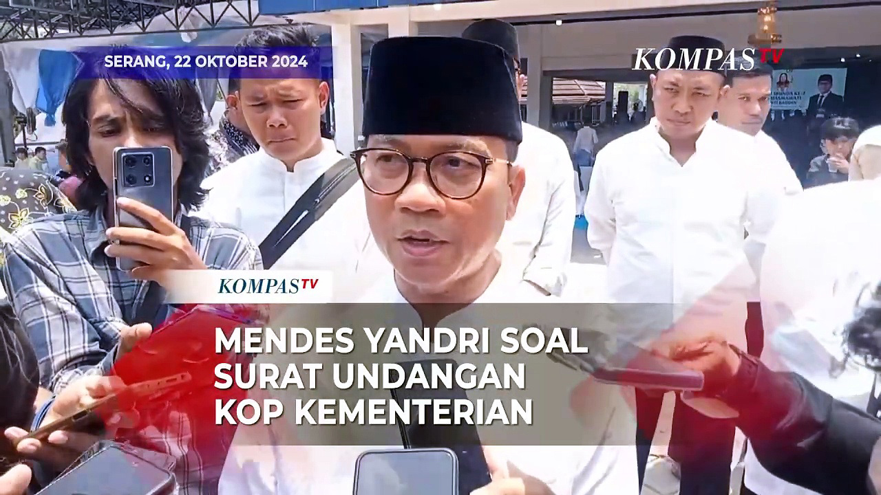 Mendes Yandri Buka Suara usai Disentil Mahfud soal Viral Surat Undangan ... Mendes Yandri Buka Suara usai Disentil Mahfud soal Viral Surat Undangan ...