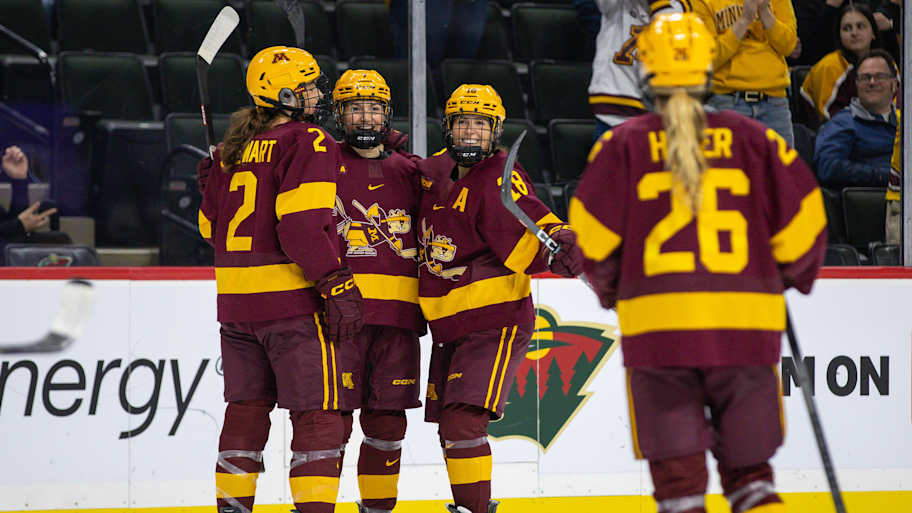 Gophers women score six unanswered to down Ohio State in WCHA Final Faceoff