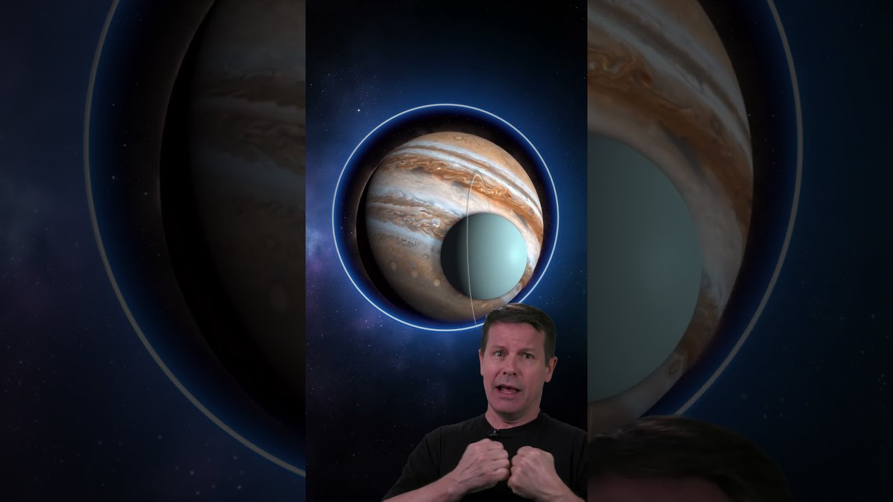 What Would Happen if Jupiter and Uranus Collided?