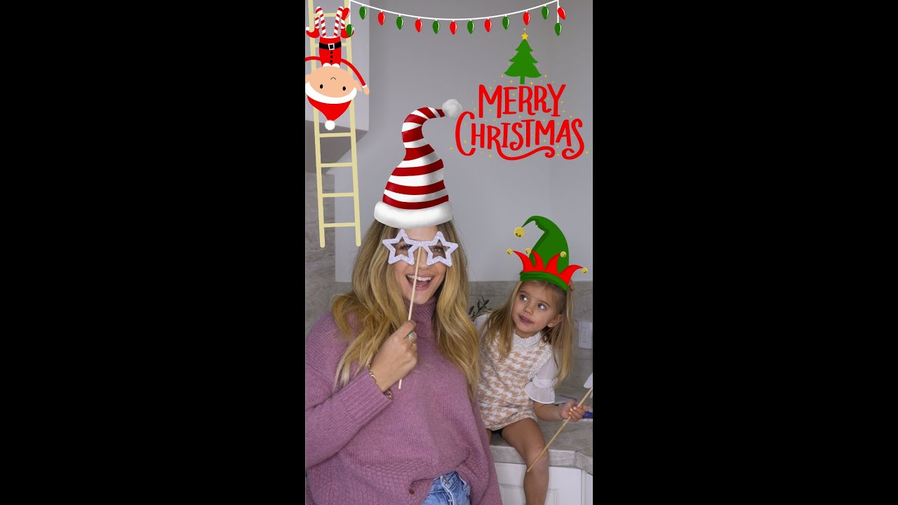 Creative family invents a fun new holiday activity at home