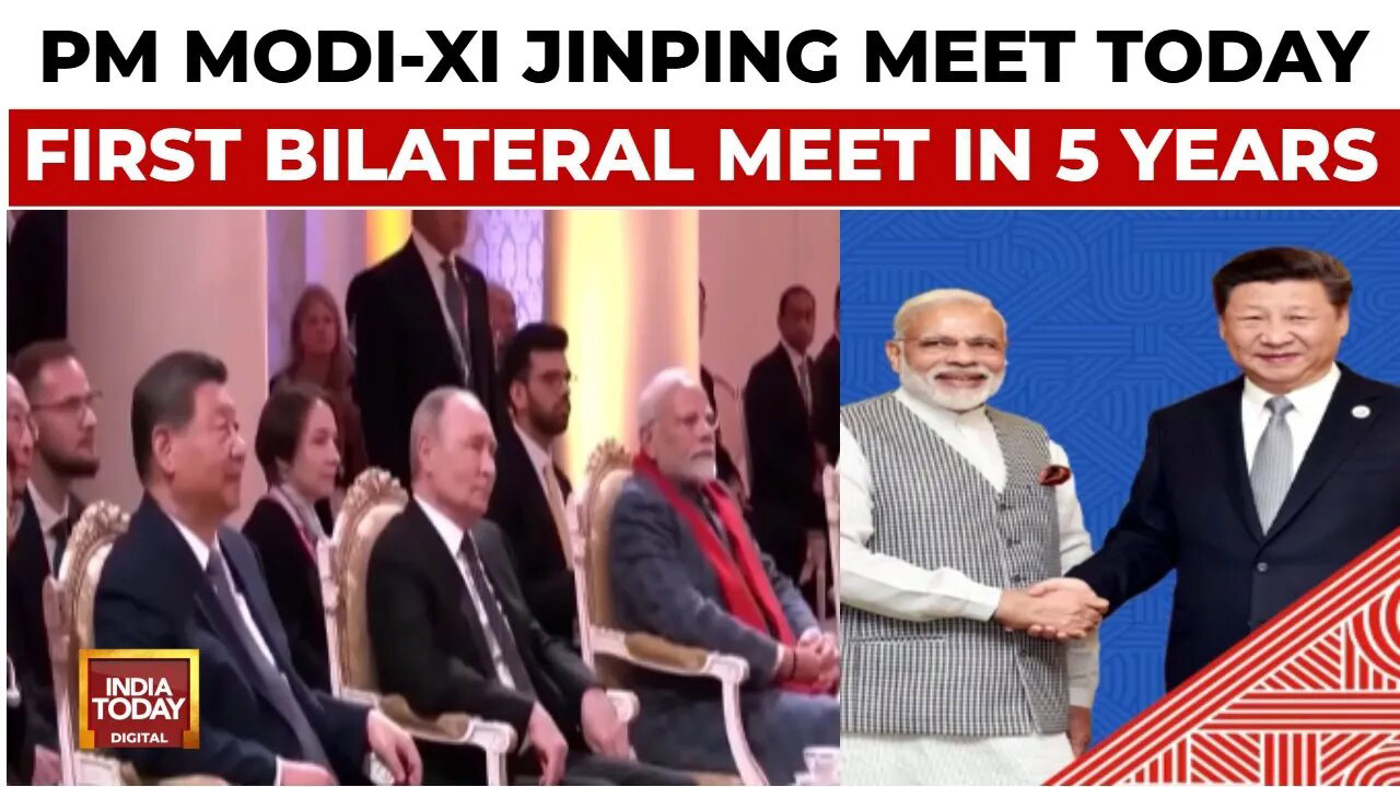 PM Modi, China's Xi Jinping to hold bilateral talks after five years PM Modi, China's Xi Jinping to hold bilateral talks after five years