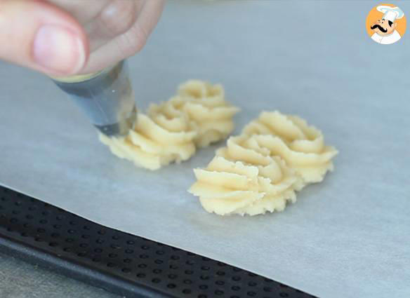 Spritz cookies for snack