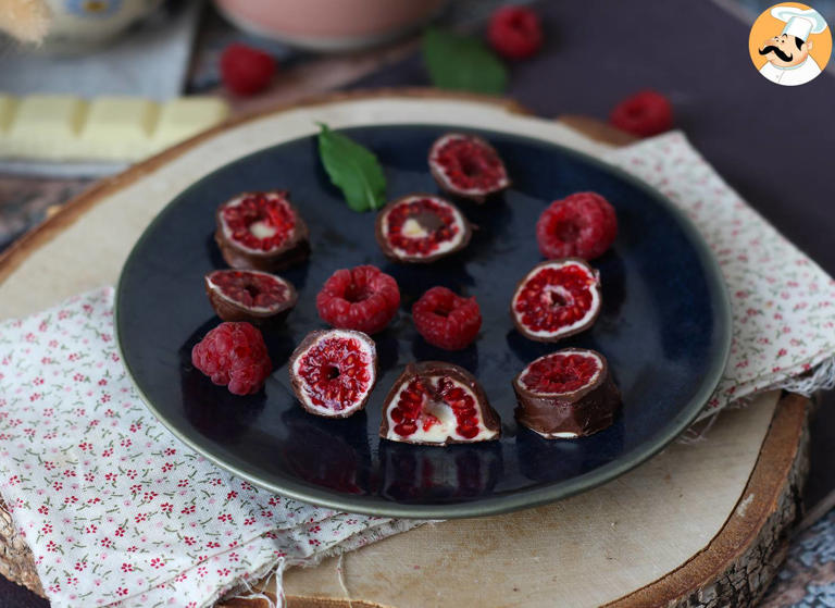 How to make homemade franui? try these trendy chocolate raspberries!