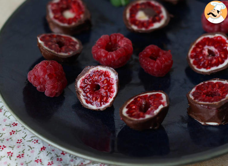 How to make homemade franui? try these trendy chocolate raspberries!