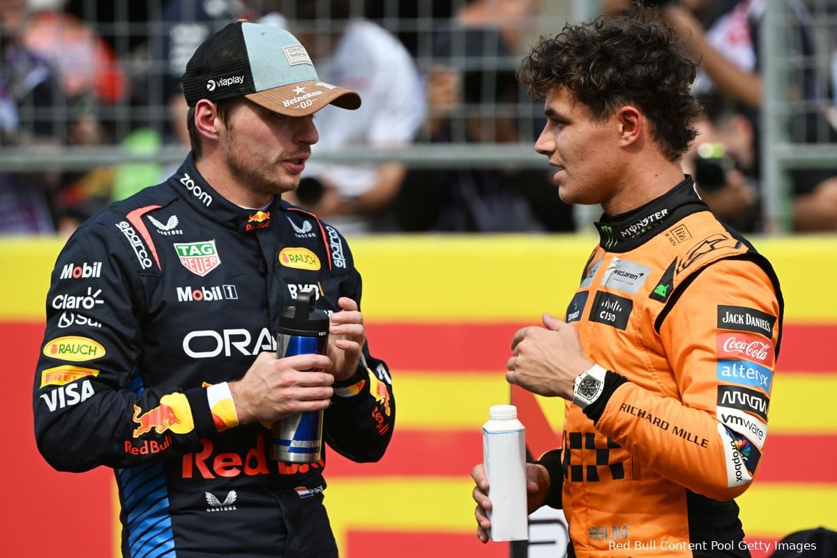 Norris kijkt terug op titelstrijd met Verstappen en geeft toe: 'Ik had ...