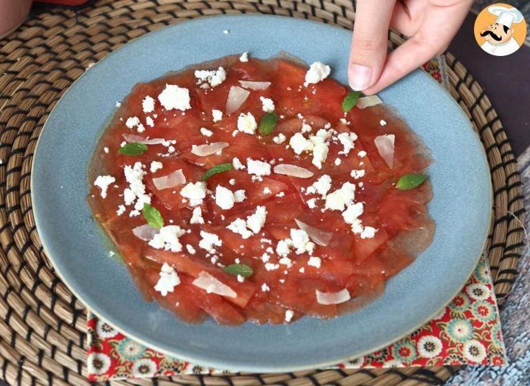 Watermelon carpaccio: The refreshing summer starter