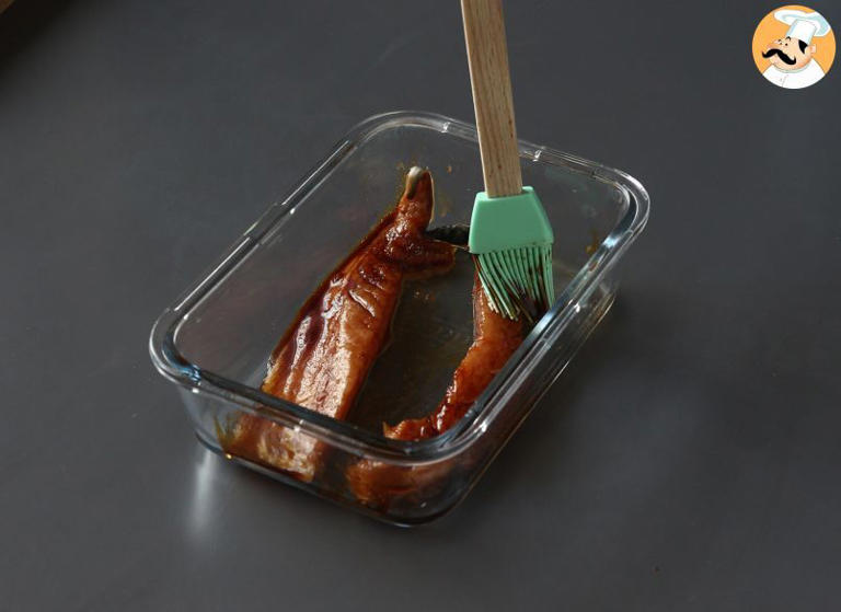 How to cook mackerel? Try this recipe lacquered with soy sauce and honey!