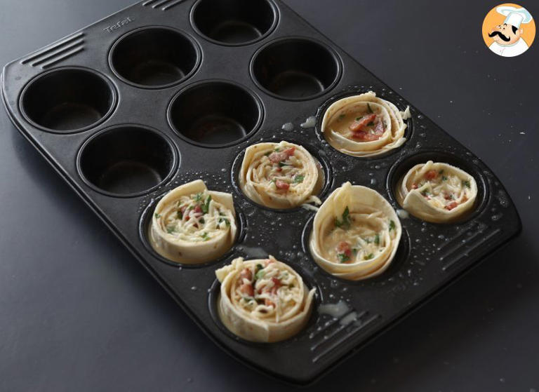 What to do with tortillas? Easy and economical quiches!
