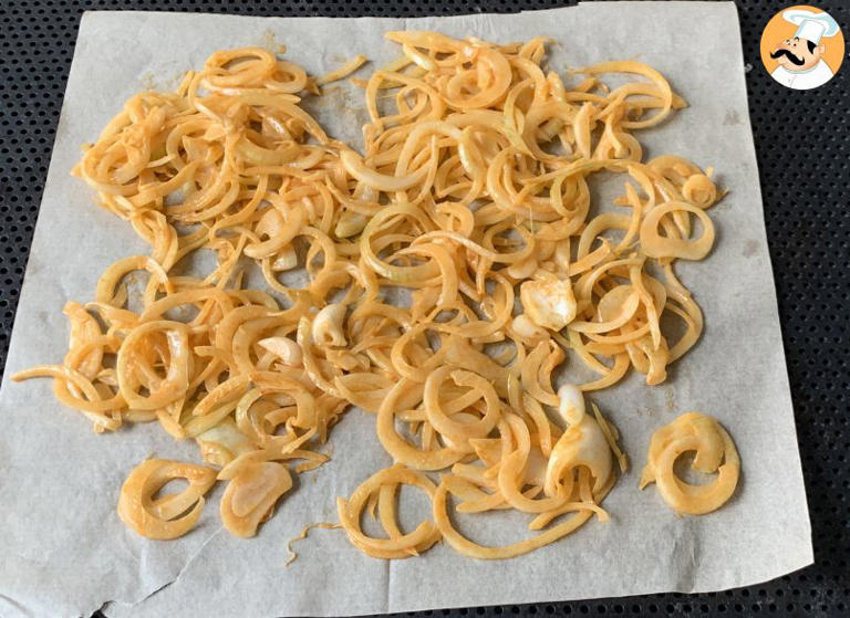 Comment faire des oignons frits au four?