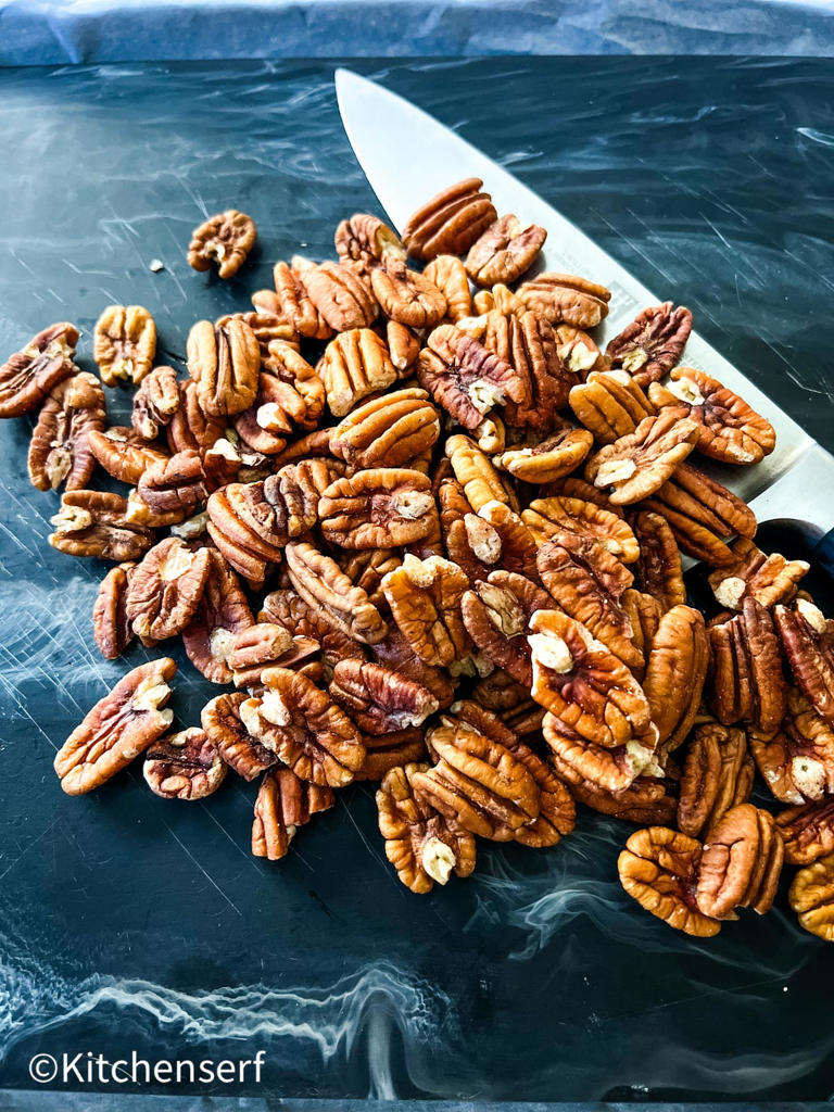 Why toast nuts before baking?