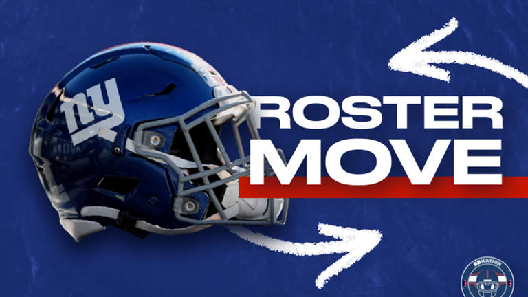 New York Giants updated depth chart, roster