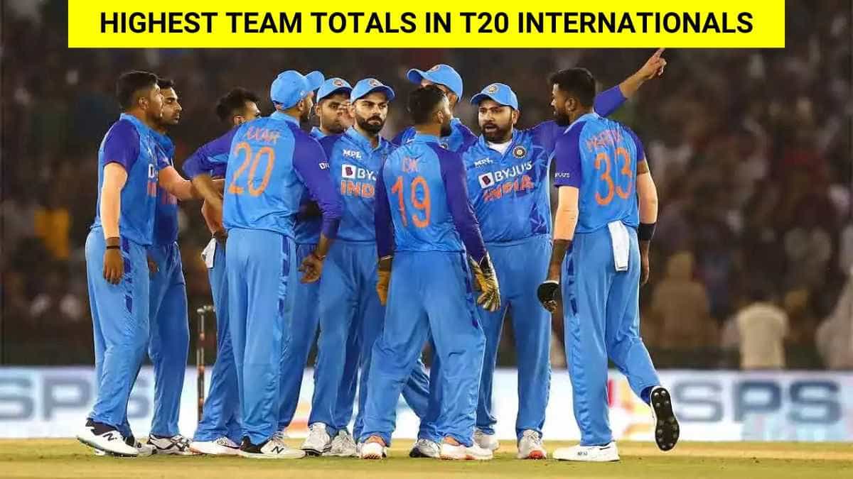 Highest T20 score: List of top 10 highest scores in T20 cricket