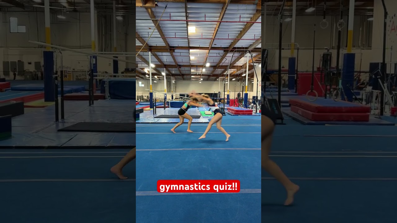 Tricky Gymnastics Quiz with Sister Pros