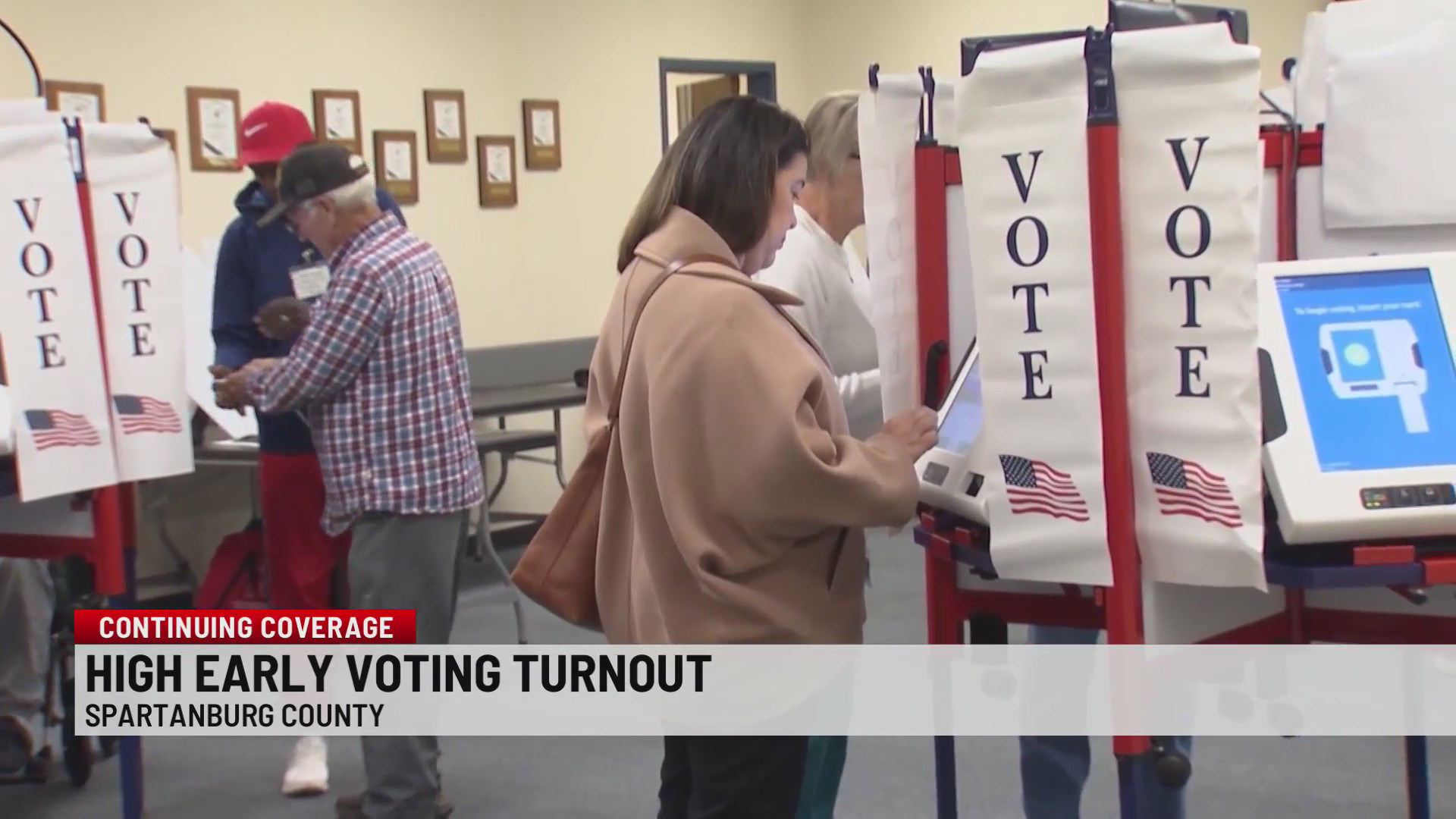 South Carolina breaks one-day early voting record – again South Carolina breaks one-day early voting record – again