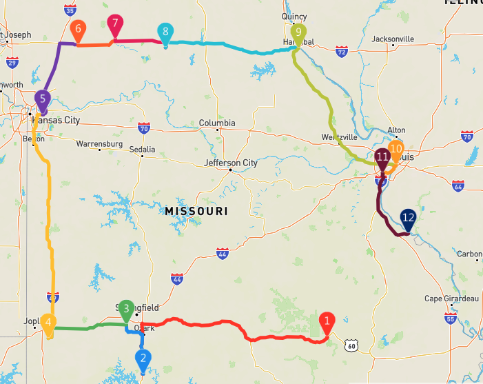 Road Trip Through Missouri's 7 National Parks