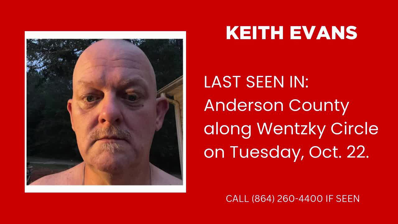 Anderson Co. deputies find missing man considered endangered Anderson Co. deputies find missing man considered endangered