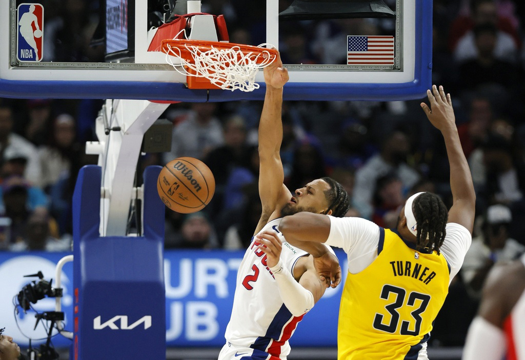 Turner anota 20 puntos y Pacers remontan para vencer 115-109 a Pistons ... Turner anota 20 puntos y Pacers remontan para vencer 115-109 a Pistons ...