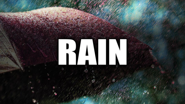 Potential heavy rainfall tomorrow