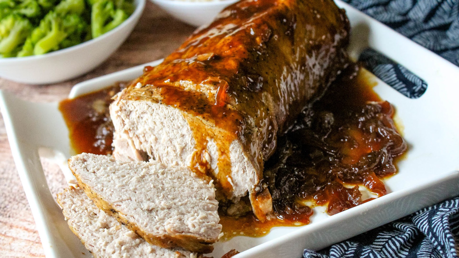 Yum, This Is A Perfectly Cooked Slow Cooker Pork Roast With An Asian ...