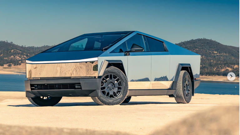 Ram Pickup Embarrasses The Tesla Cybertruck In A Desert Hill Climb