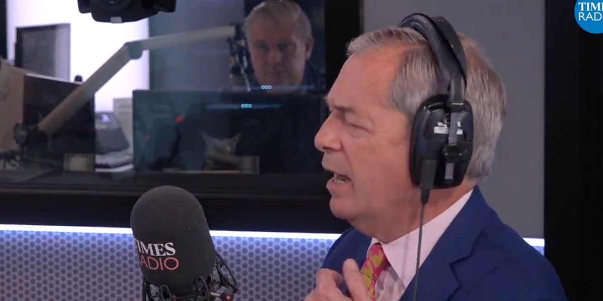 Farage Ties Himself Up In Knots Trying To Defend Trump While Attacking ... Farage Ties Himself Up In Knots Trying To Defend Trump While Attacking ...