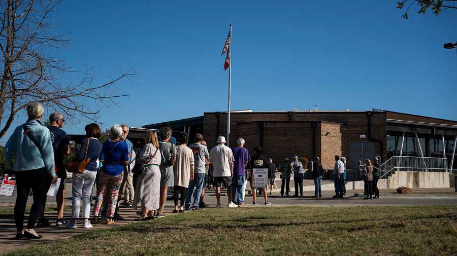Majorities back early voting, voter verification: Gallup Majorities back early voting, voter verification: Gallup