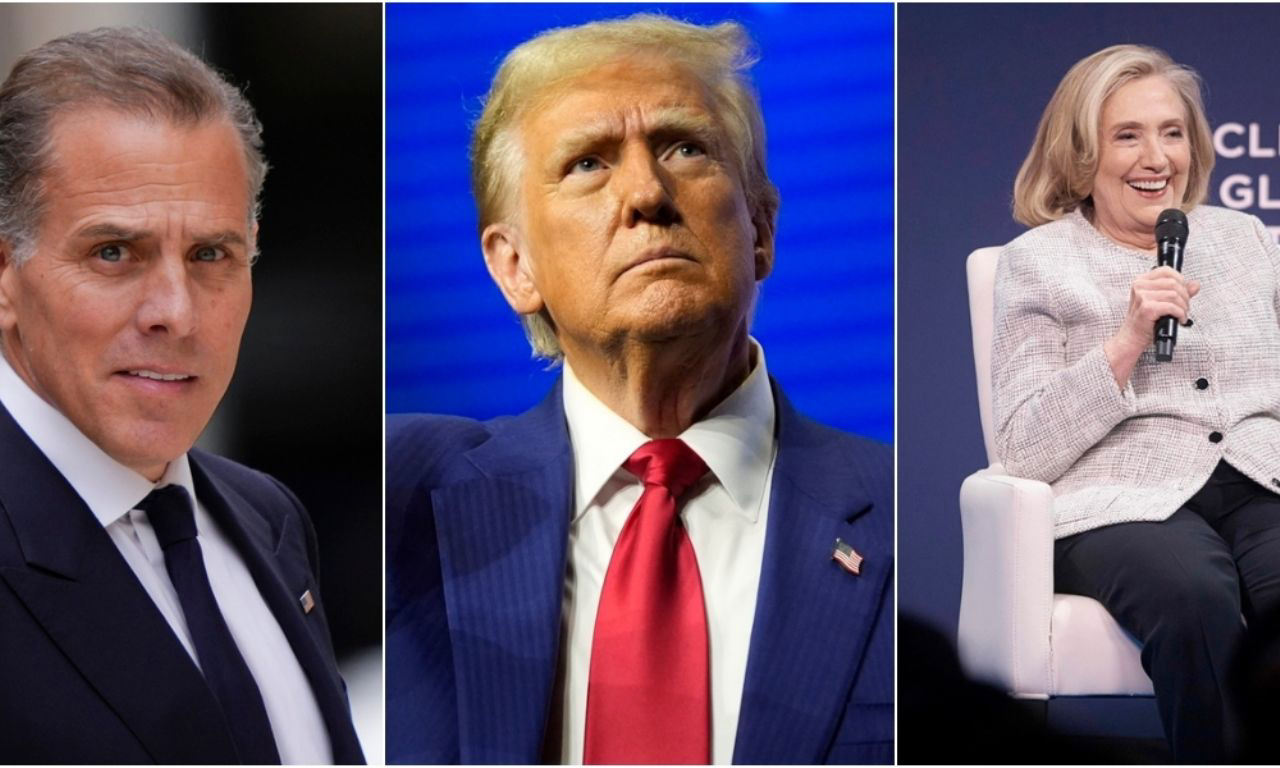 Donald Trump arremete contra Hunter Biden y Hillary Clinton: Donald Trump arremete contra Hunter Biden y Hillary Clinton: