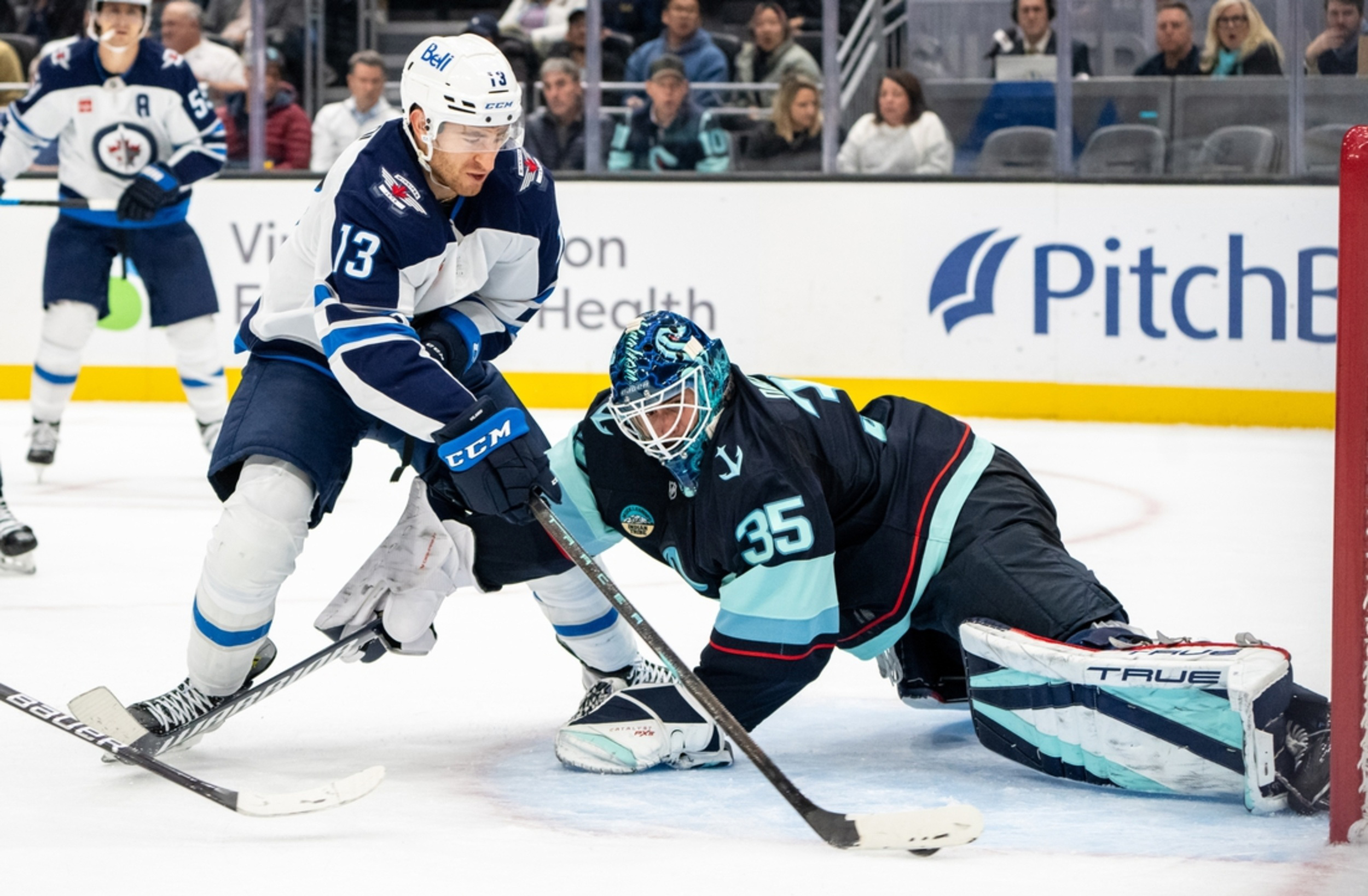 Jets lone unbeaten in NHL after topping Kraken in OT Jets lone unbeaten in NHL after topping Kraken in OT
