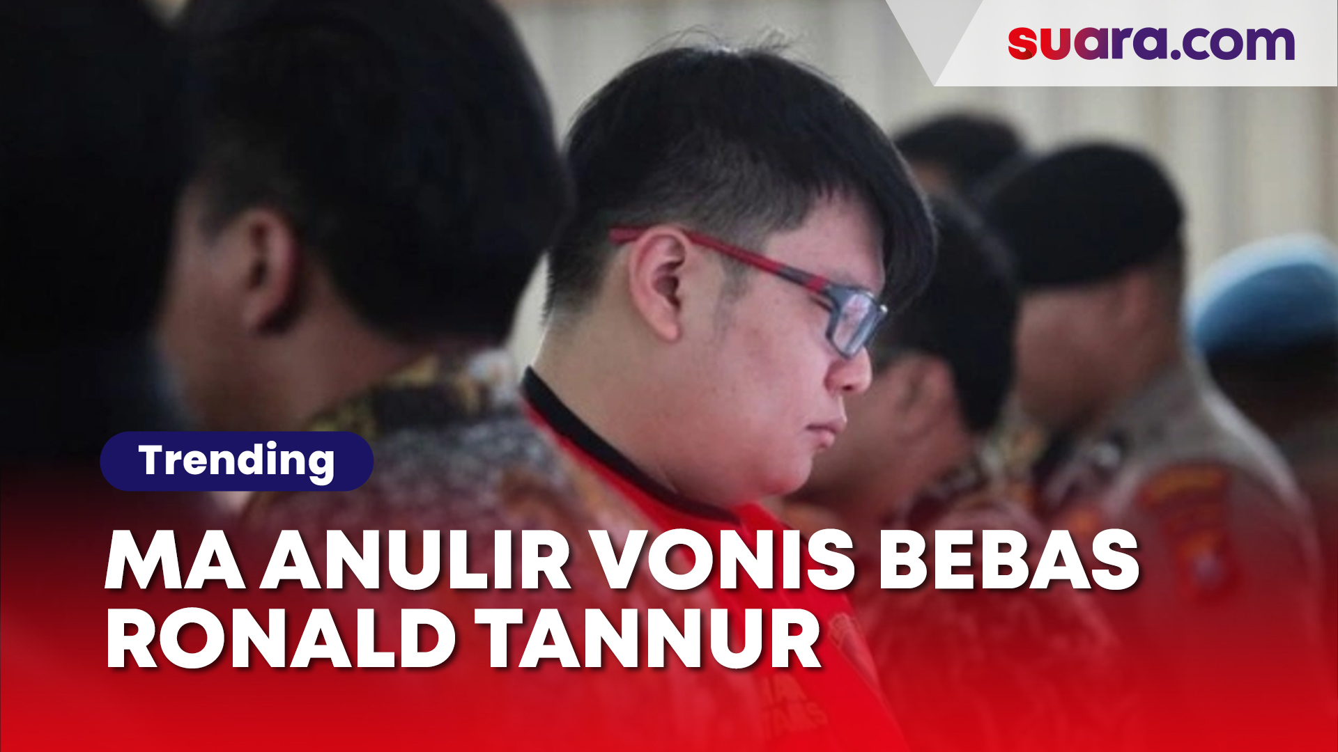 Tiga Hakim Jadi Tersangka, MA Anulir Vonis Bebas Ronald Tannur Tiga Hakim Jadi Tersangka, MA Anulir Vonis Bebas Ronald Tannur