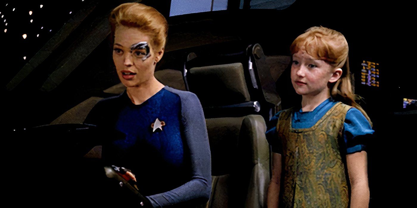 Seven Of Nine’s Borg “Children” On Star Trek: Voyager Explained