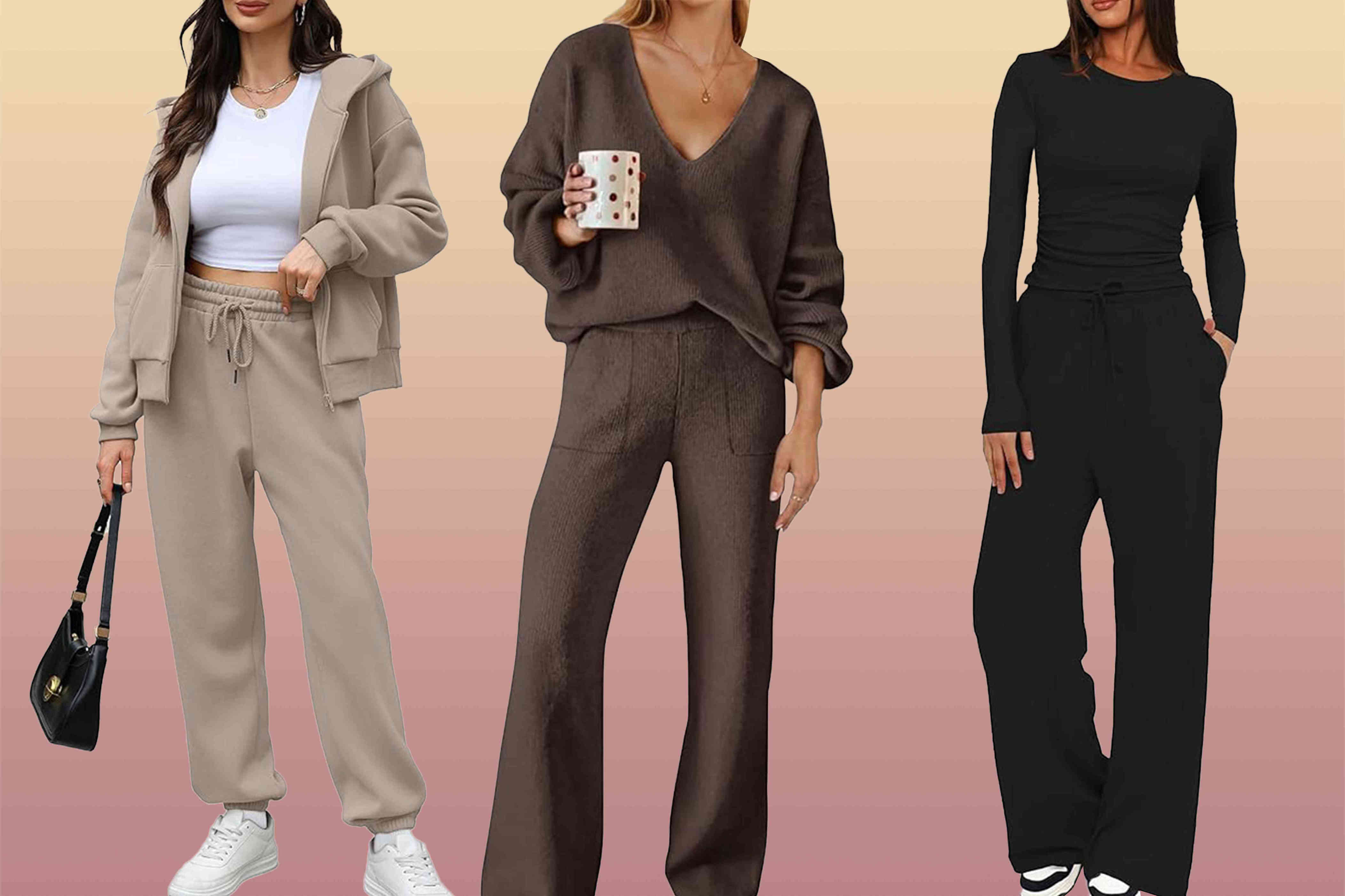 10 Comfy Matching Sets to Wear If You’re Always Freezing on Flights ...