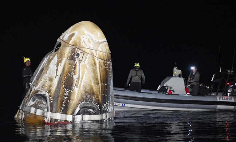 Spacex Crew 8 Astronaut Hospitalized In Pensacola After Dragon