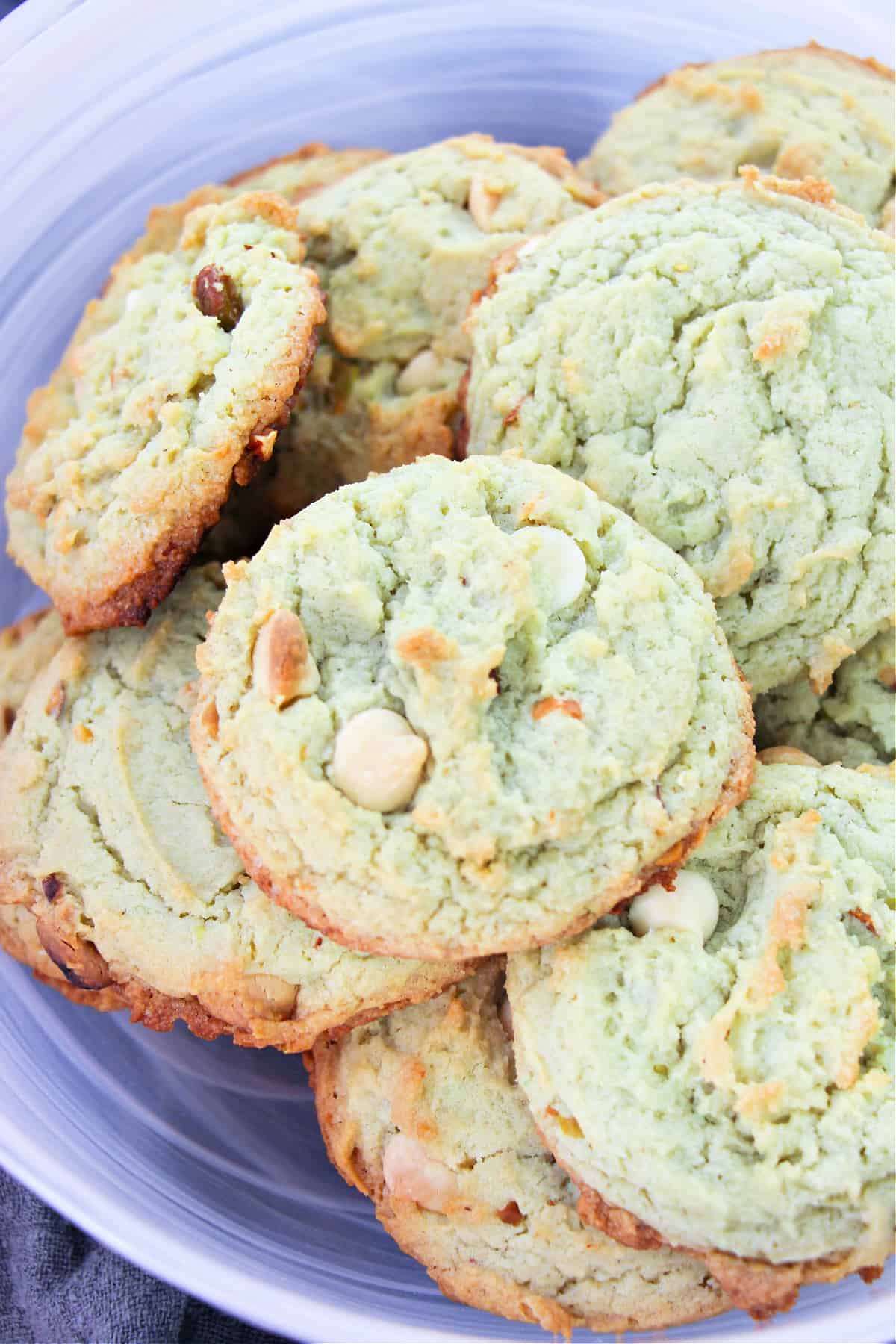 White Chocolate Pistachio Cookies Recipe