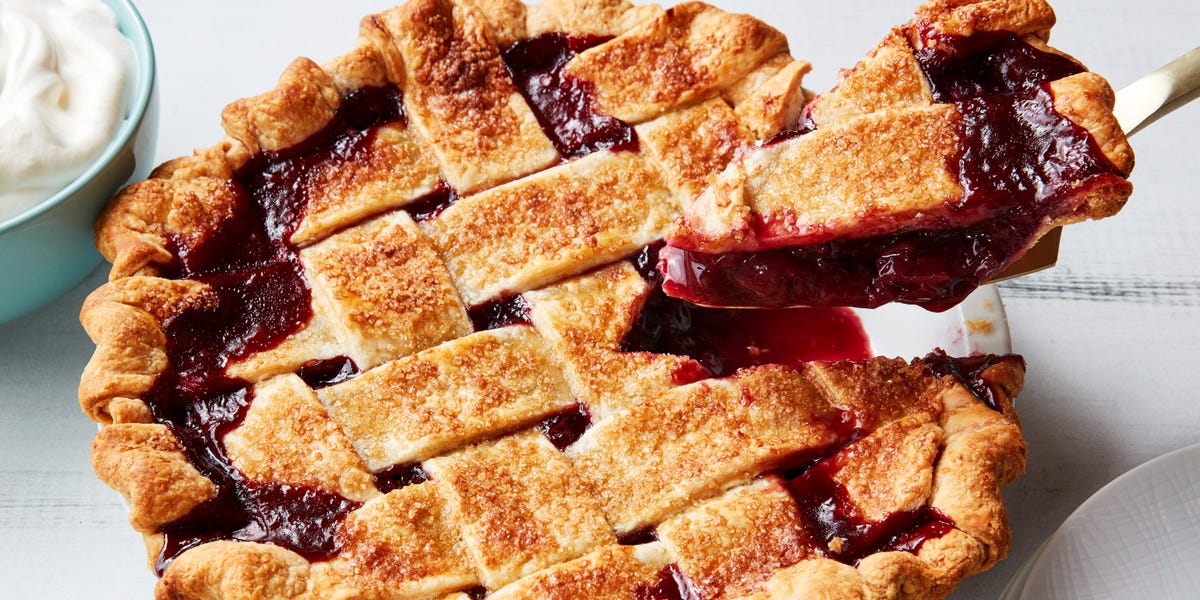 My homemade cherry pie tastes so good, it makes a grown man cry
